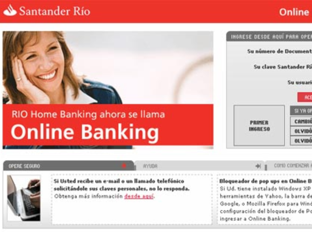 CÓMO ACCEDER AL HOME BANKING DE SANTANDER - Appzinplay